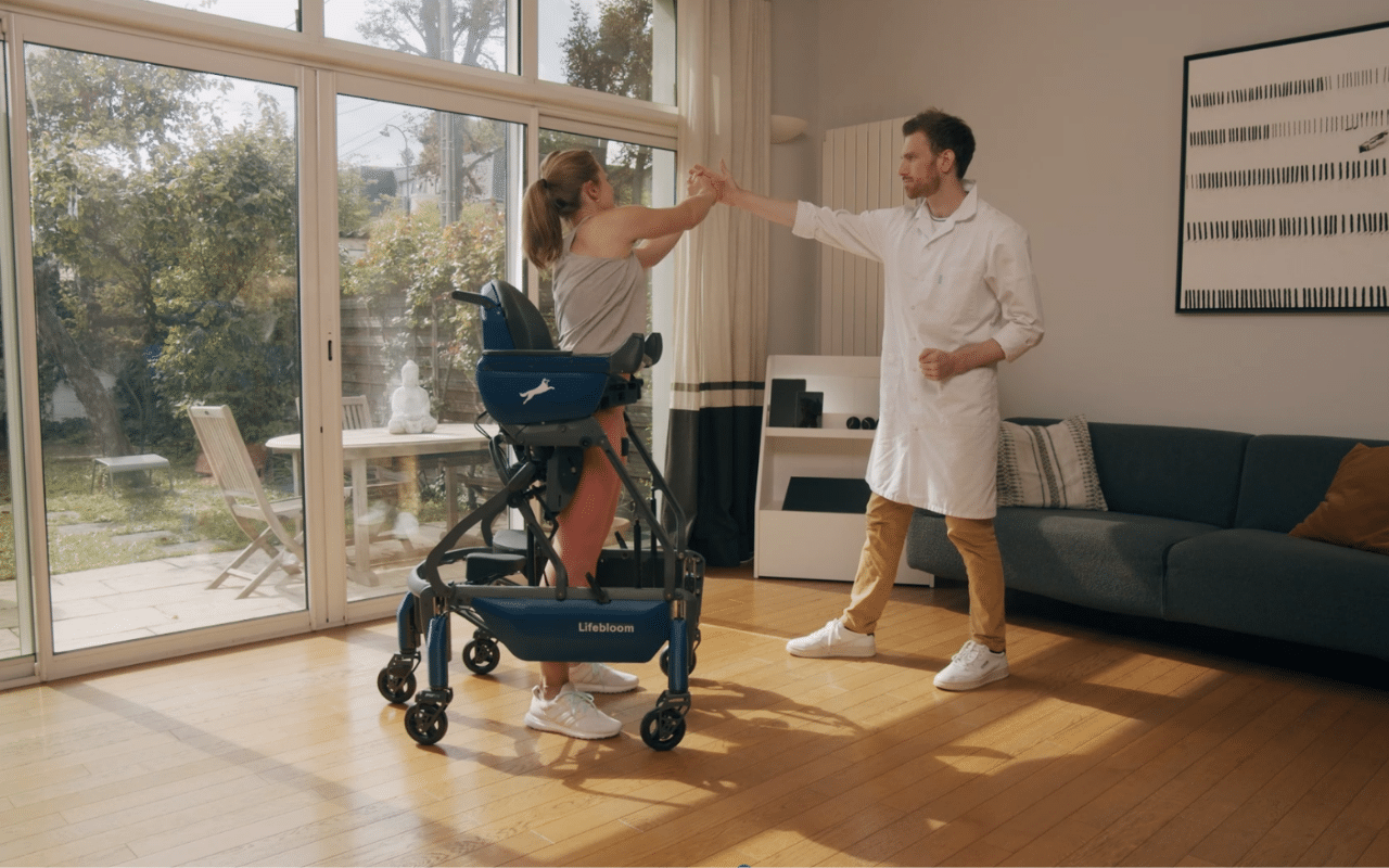 Lifebloom: The Wheelchair That Allows Standing and Walking Again
